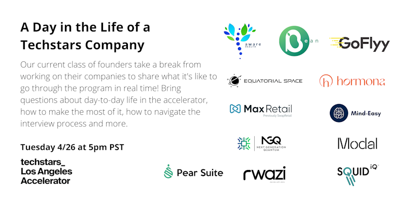 A Day in the Life of a Techstars Company - Crowdcast