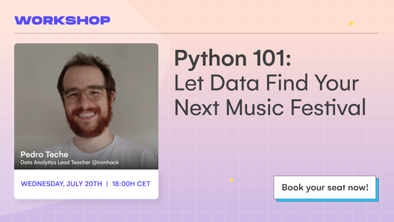 Python 101: Let Data Find Your Next Music Festival - Crowdcast