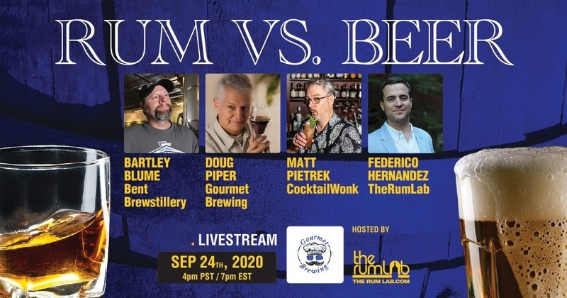 Food Fight! Beer vs Rum - How to Fully Experience Both! - Crowdcast