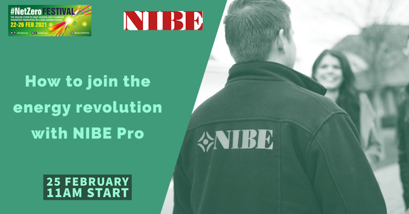 How to join the energy revolution with NIBE Pro - Crowdcast
