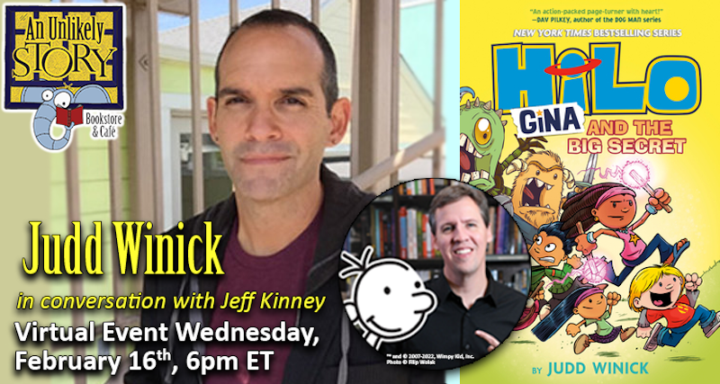 Judd Winick with Jeff Kinney - Crowdcast