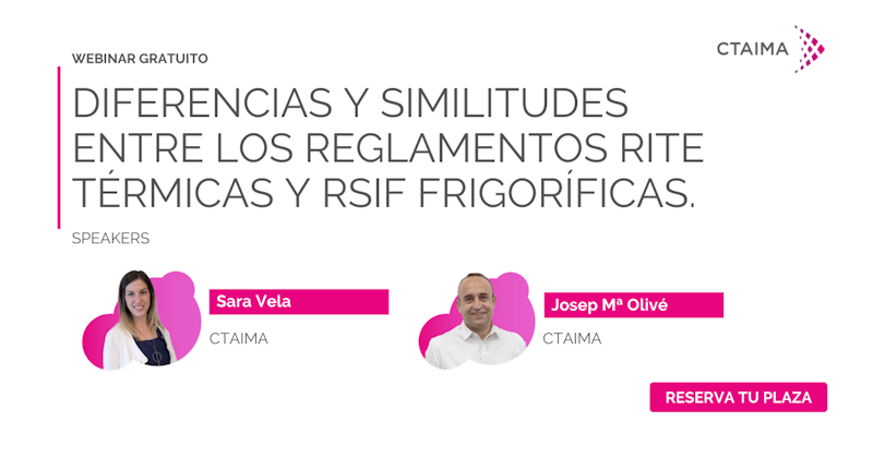 Diferencias y similitudes entre los reglamentos RITE Térmicas y RSIF ...