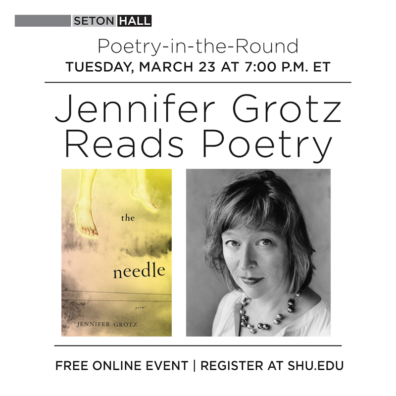 Jennifer Grotz Reads Poetry - Crowdcast